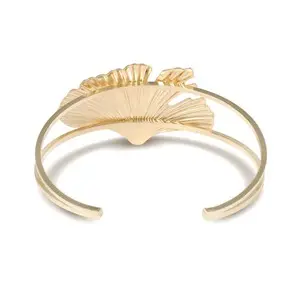 Bcbgmaxazria Ginkgo Leaf Cuff Bracelet