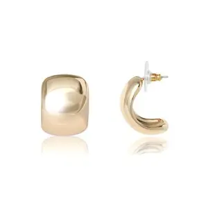 Bcbgmaxazria Square Hoop Earrings - Gold