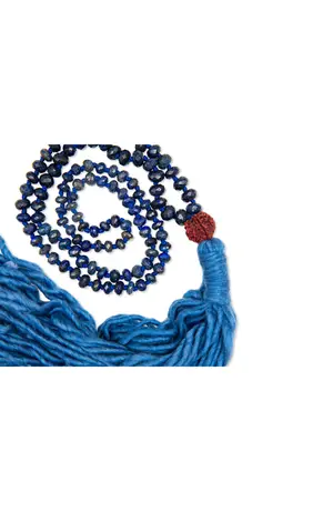 BENND Lapis Indigo Mala Necklace