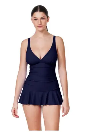 GOTTEX D-cup Swimdress - Navy