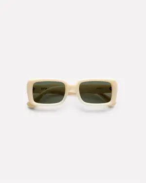 EPOKHE Dune Rectangle Sunglasses - Ivory