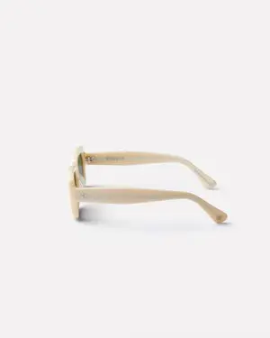 EPOKHE Dune Rectangle Sunglasses - Ivory