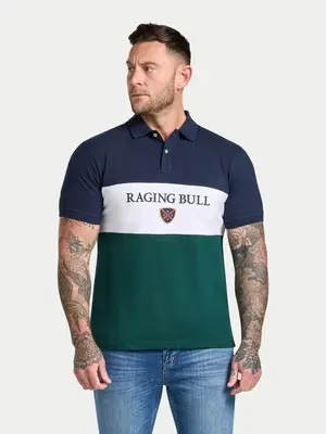 Raging Bull Collared Polos For Men