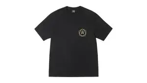 StÜssy Ranger Pigment Dyed Tee Shirt - Black