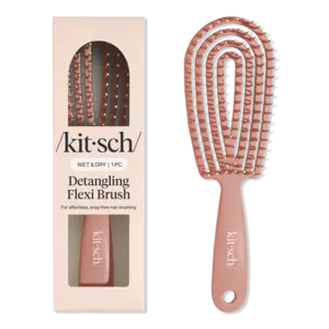 KITSCH Detangling Flexi Brush - Terracotta