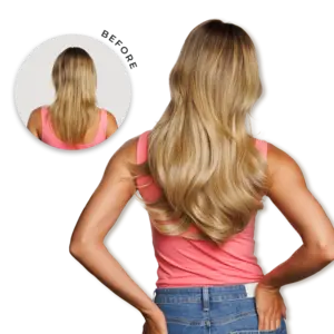INH HAIR Inh Xtra Inches 16" Clip-in Hair Extensions - Honey