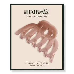 THE HAIR EDIT Sunday Latte Claw Clip - One-color