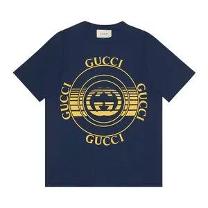 Gucci Oversized T-shirt With Disk Print