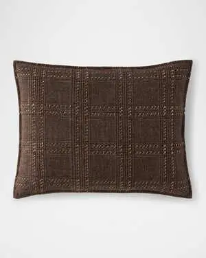 Ralph Lauren Valeria Euro Sham - Chocolate