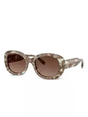 Tory Burch Oval-frame Sunglasses