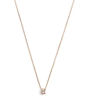 SUZANNE KALAN And Diamond Infinite Pendant Necklace - Rose Gold