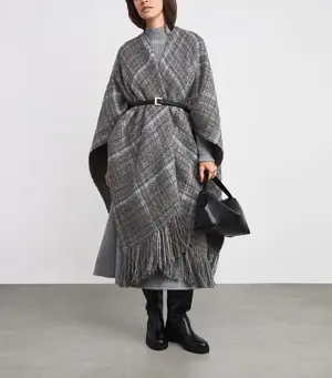 Johnstons Of Elgin Cashmere-blend Texture Cape