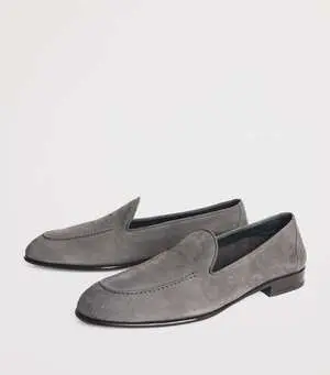 Brioni Appia Nubuck Loafers