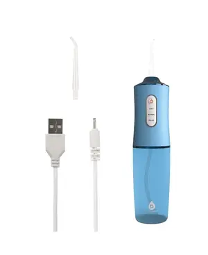 PURSONIC Usb Rechargeable Water Flosser Helps Remove Plaque & Dilute Harmful Toxins