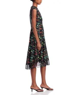 3.1 Phillip Lim Bliss Silk Floral Dress
