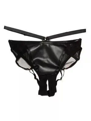SOMETHING WICKED Mia Cut-out Briefs - Black
