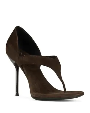 Jeffrey Campbell Rhian Suede Thong Pumps