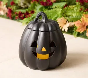 VALERIE PARR HILL Oversized In/outdoor Illum Ceramic Jack-o-lantern - One-color