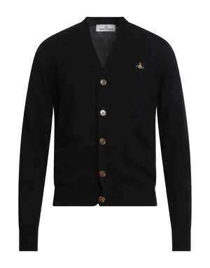 VIVIENNE WESTWOOD Wool Cashmere Cardigan - Black