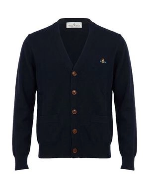 VIVIENNE WESTWOOD Wool Cashmere Cardigan - Blue