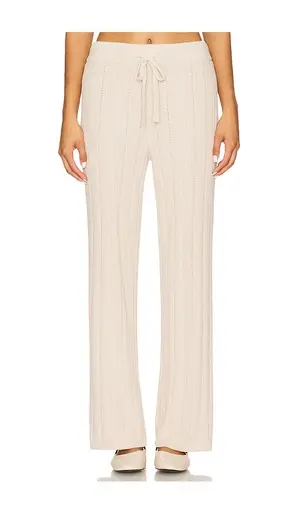 Barefoot Dreams Cozychic Ultra Lite Cable Knit Ankle Pant