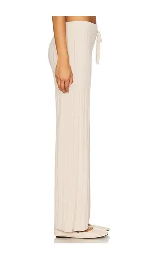 Barefoot Dreams Cozychic Ultra Lite Cable Knit Ankle Pant
