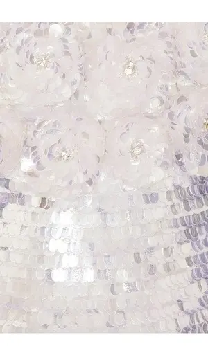 Retrofete Aimee Embroidered Dress - Ivory