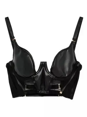 SOMETHING WICKED Mia Balconette Wired Bra - Black