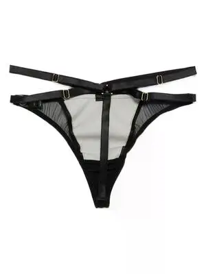 SOMETHING WICKED Mia Strappy Panelled Thong