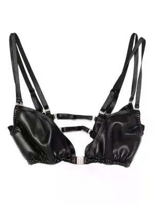 SOMETHING WICKED Mia Multiple-straps Bra - Black