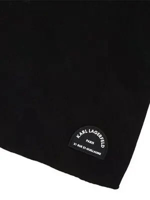 Karl Lagerfeld Logo-patch Scarf