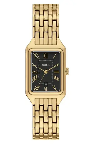 Fossil Raquel Bracelet Watch - Gold/black