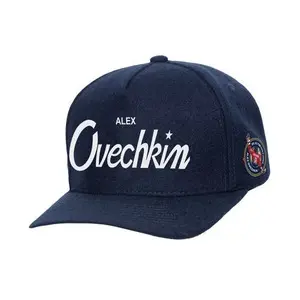 Mitchell & Ness Alexander Ovechkin All-time Goals Pro Crown Adjustable Cap - Navy
