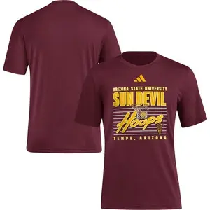Adidas Arizona State Sun Devils Locker Swish Tri-blend T-shirt - Maroon