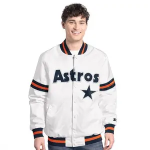 STARTER Houston Astros Cooperstown Scout Varsity Jacket