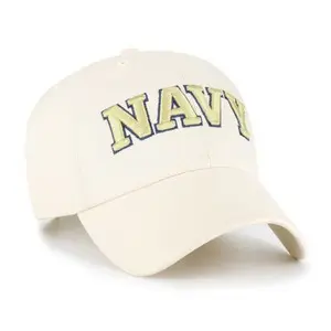 '47 Navy Midshipmen Clean Up Adjustable Cap - Sand