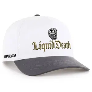 '47 Nascar Liquid Death Triple Hit Two-tone Hitch Adjustable Cap - White
