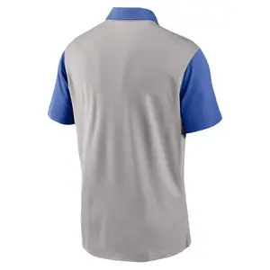 JORDAN BRAND Royal Florida Gators Vapor Performance Polo - Gray