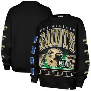'47 New Orleans Saints Oversized Pullover Sweatshirt