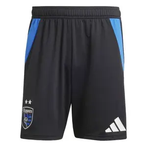 Adidas San Jose Earthquakes 2025 Headliner Authentic Shorts - Black