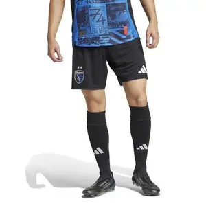 Adidas San Jose Earthquakes 2025 Headliner Authentic Shorts - Black