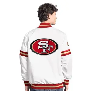 STARTER San Francisco 49ers Scout Varsity Jacket