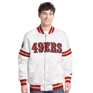 STARTER San Francisco 49ers Scout Varsity Jacket