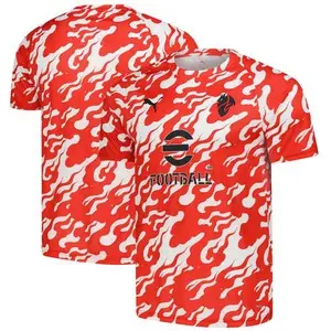 PUMA Ac Milan 2025/26 Pre-match Drycell Training Jersey