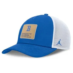 JORDAN BRAND Ucla Bruins 2025 On-field Rise Engineered Trucker Adjustable Hat - Blue