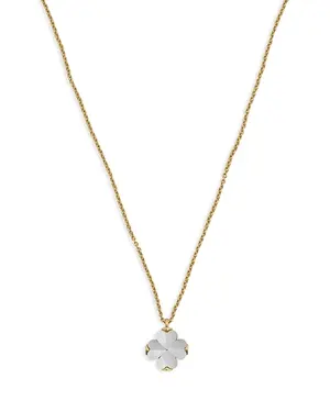 Kate Spade New York Spade Flower Mini Pendant - White