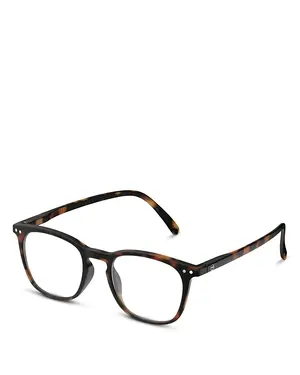 IZIPIZI Collection #E Square Reading Glasses, 47mm Trtoise