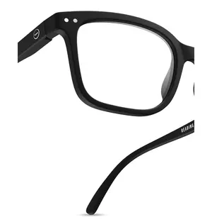 IZIPIZI L Square Reading Glasses - Black
