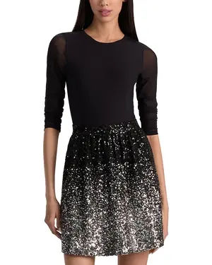 Alice + Olivia Paneled Cocktail Dresses