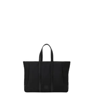 LANVIN Curb Nylon Tote Bag - Black